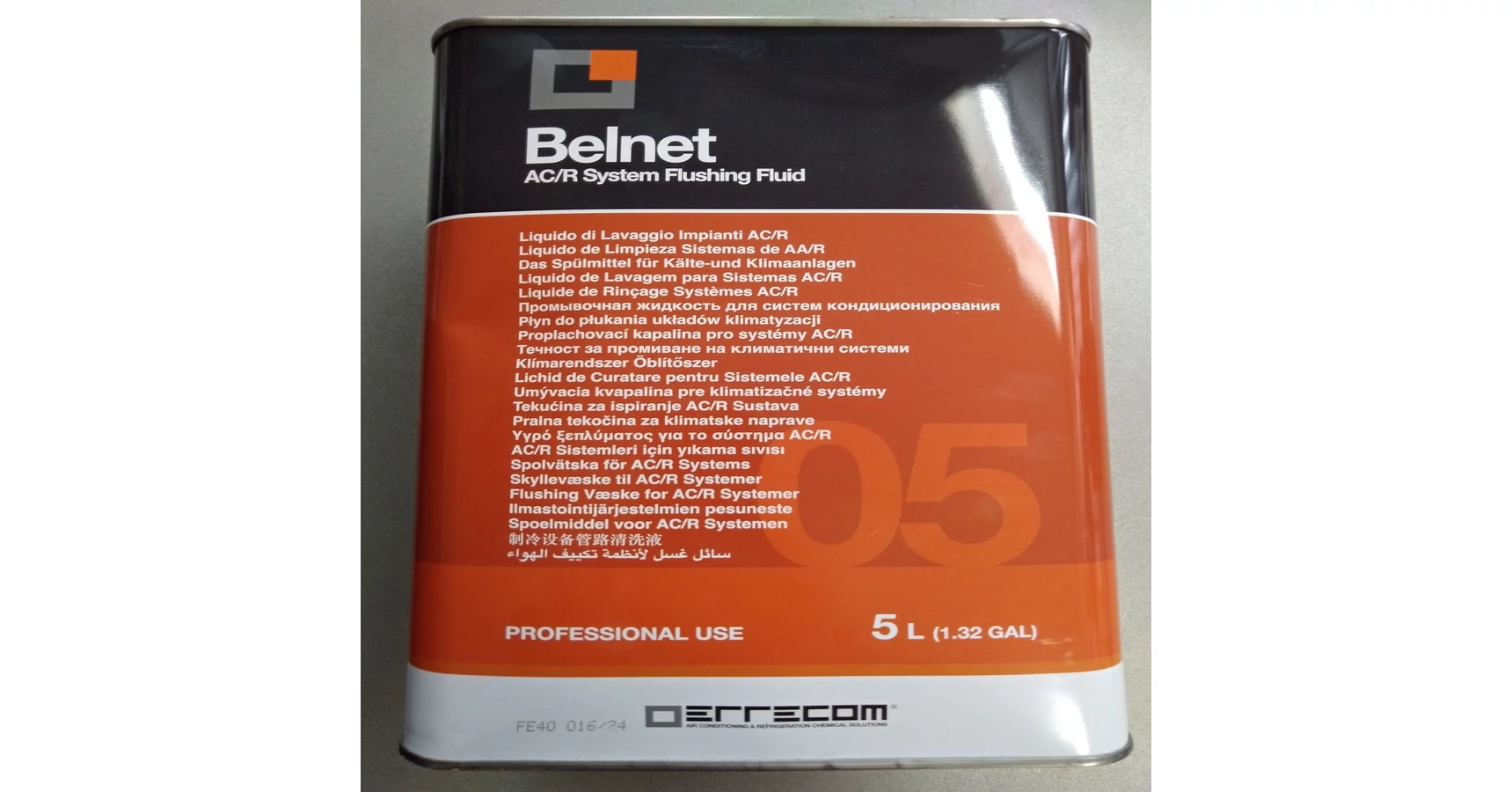 Errecom Belnet cső rendszer átmosó folyadék